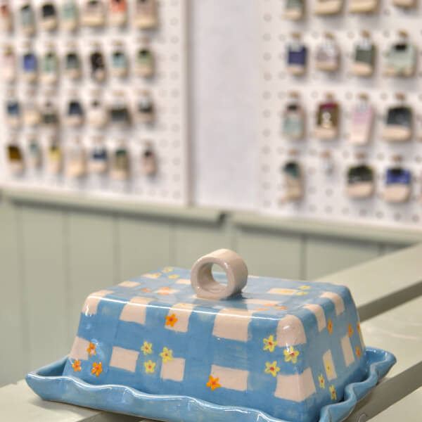 Hand Built Ceramic Butter Dish Workshop Atherstone on Stour | ClassBento