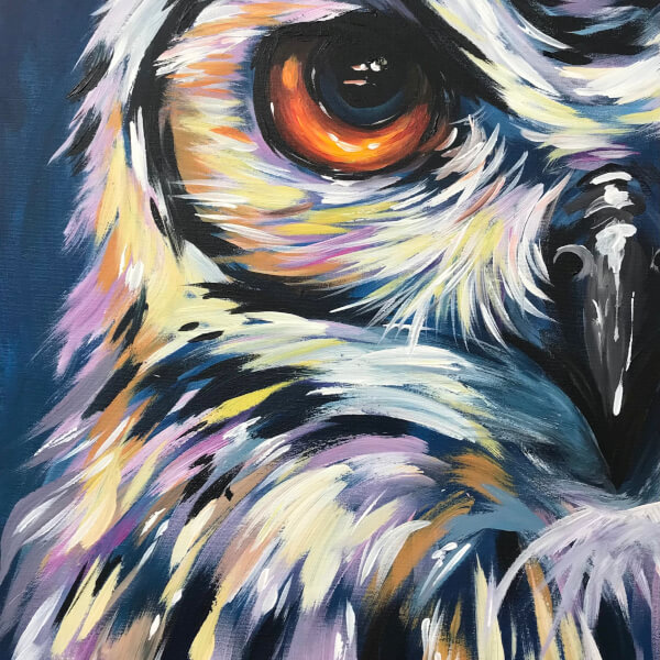 Paint and Sip Class - Brush Party with Sarah - Banbury Banbury | ClassBento