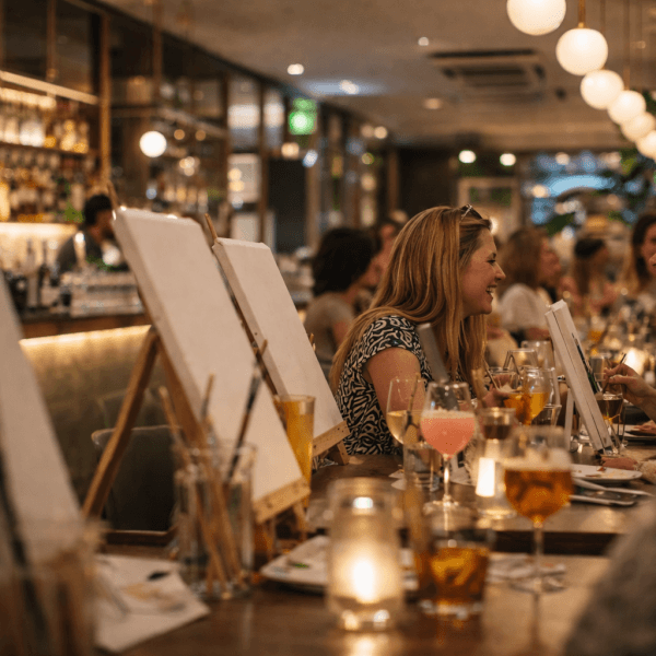 Sip and Paint Team Building Workshop Coventry | Events | ClassBento
