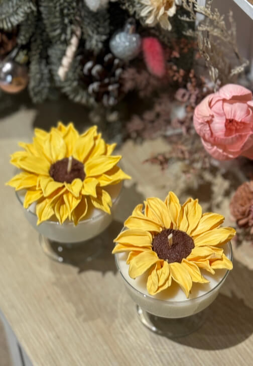 Beeswax Sunflower Candle Making Workshop - London | Gifts | ClassBento