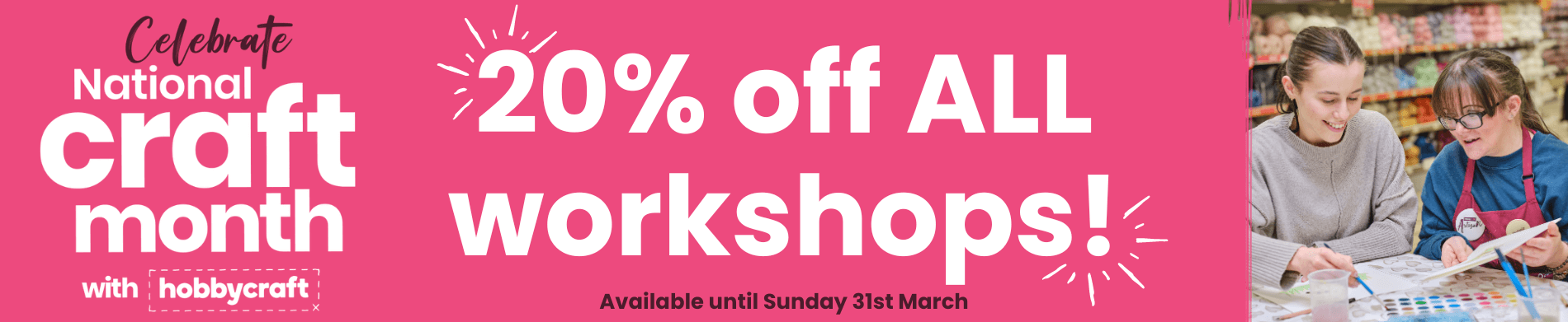 Hobbycraft Online Craft Workshops | Hobbycraft
