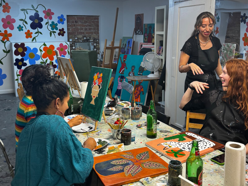 Meet Finsbury Park Painting Club | ClassBento